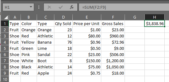 The Power of Excel’s Most Common Mathematical Formulas – Abstract ...